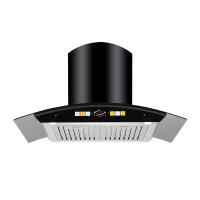 China 900mm Curved Glass Cooker Hood Range Motion Sensing OEM for sale