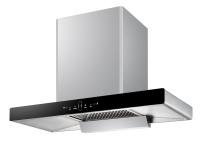 China Glass Stainless Steel T Shape Chimney Hood Range 700mm for sale