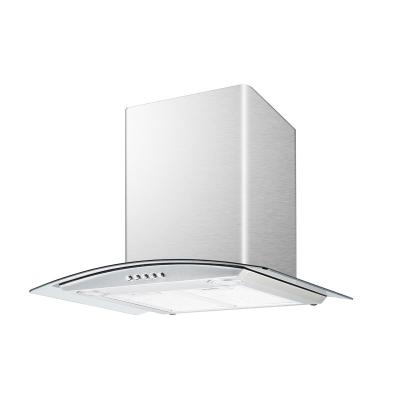 China Hotel Garage 800 Cfm 90cm Rangehood Stainless Steel Panel for sale