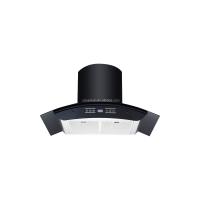 China Recirculating Stainless Steel Glass 900mm Rangehood Ventilation 183W for sale