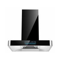 China Stainless Steel T Machine Wall Mounted Kitchen Exhaust Range Hood for sale
