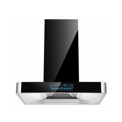 China Stainless Steel T Machine Wall Mounted Kitchen Exhaust Range Hood for sale