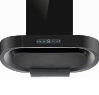 China Modern Glass Stainless Steel T Shape Chimney Hood Electric Wall Mounted Range Hood for sale