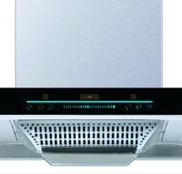 China Modern Glass Stainless Steel T Shape Wall Mounted Chimney Hood Electric Range Hood for sale