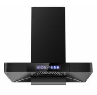 China 220V T Shape Low Noise Kitchen Hood with LED Display 18-20 m3/min Air Exhaust Rate for sale