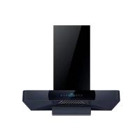 China Modern Glass Stainless Steel T Shape Chimney Hood Electric Wall Mounted Range Hood for sale