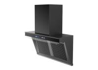 China Electric Wall Mount Ducted High-end Cooker Hood With Silver Or Metal Painted Finish 3 Speeds And Low Noise Level VX7 for sale