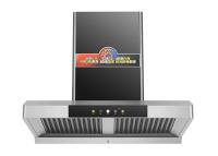 China Advanced 3-Speed Ducted High-end Range Hood With Less Than 65 DB Noise Level Touch Control Copper Motor VX9 for sale