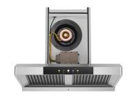 China Advanced 3-Speed Ducted High-end Range Hood With Less Than 65 DB Noise Level Touch Control Copper Motor VX9 for sale