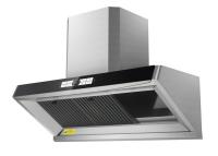 China Range Hood For Commercial Villa Large Size Large Suction Stainless Steel Shell CY125 for sale