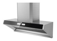 China Range Hood For Commercial Villa Large Size Large Suction Stainless Steel Shell CY125 for sale