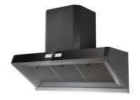 China Electric Commercial Range Hood 0.8mm Touch Panel Wall Mount / Island 2400CBM Quiet Operation CY125-B for sale