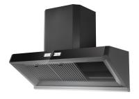 China Electric Commercial Range Hood 0.8mm Touch Panel Wall Mount / Island 2400CBM Quiet Operation CY125-B for sale