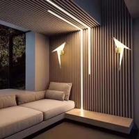China WPC Fluted Panels Aesthetic Appeal Meets Fire Resistance for sale