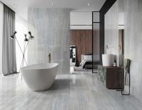 China Glossy PVC Marble Sheet Water Resistance White For Furniture for sale