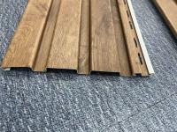 China Rectangle Soffit Cover Board Weatherproof Wooden UPVC Flat Board for sale
