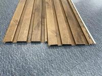 China Rectangle Soffit Cover Board Weatherproof Wooden UPVC Flat Board for sale