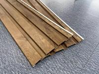 China Rectangle Soffit Cover Board Weatherproof Wooden UPVC Flat Board for sale