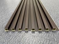 China Waterproof WPC Fluted Panel For Interior Wall Cladding Mildew Resistance for sale