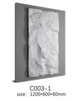 China Easy To Install PU Faux Stone Panel Fireproof And Versatile Design for sale
