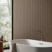 China 40cm Waterproof Deco Pvc Wall Panel For Bathroom for sale