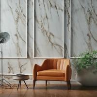 China Tile Effect Patterned Pvc Wall Panels Moisture Resistance Sound Insulation for sale