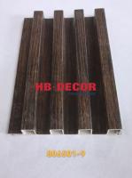 China Wpc Louvers Wall Panel Customizable Wpc Wall Panel Board For Eco Friendly Wpc Wall Cladding Outdoor for sale