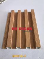 China Exterior WPC Wall Panels Cladding In Fluted Design With Custom Colors for sale