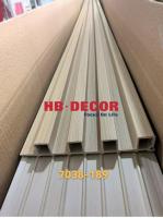 China Wood Grain Pvc Wpc Wall Panels Designs For Decoration for sale