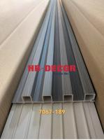 China Customizable 3d Wpc Fluted Wall Panels For Facade for sale