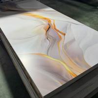 China PVC Marble Wall Panel Moisture-Proof Custom Size For Kitchen Bathroom for sale