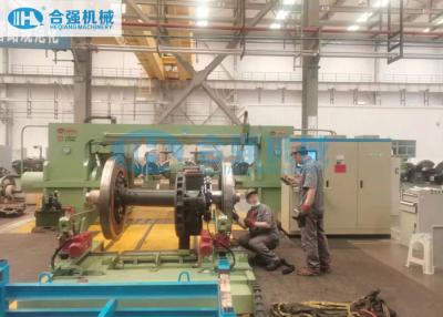 China Automatic Double Cylinder Locomotive Wheelset Press 350 Tons CNC Controlled for sale