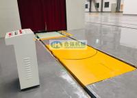 China Double Line Type Railway Turntable For Wheelset Lifting And Rotation for sale