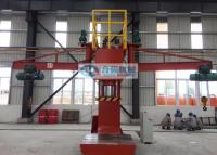China 200 Ton C Frame Hydraulic Press Machine Single Column With 2 Jib Cranes for sale