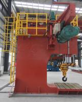 China 200 Ton C Frame Hydraulic Press Machine Single Column With 2 Jib Cranes for sale