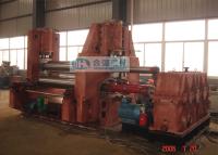 China Three Roller Level Down Type Plate Roll Bending Machine With Pre Bending for sale