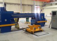 China Horizontal 2600mm Wheelset Press , 450 Ton Railway Wheel Press for sale