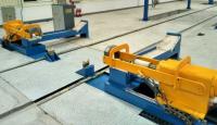 China Double Cylinder Wheel Bearing Press Machine For Disassemble Railway Bearings for sale