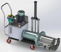 China 100 Ton Railway Bearing Press Machine For Mounting Dismounting for sale