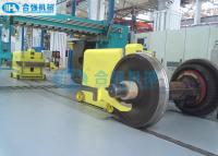 China 3500kN Hydraulic Wheel Press With Two Rotary Trolleys for sale