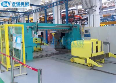 China 3500kN Hydraulic Wheel Press With Two Rotary Trolleys for sale