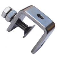China 304 Stainless Steel Metal Welding Parts Adjustable C Channel Strut Beam Clamp for sale