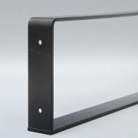 China Matte Black Stainless Steel Towel Bar Self Adhesive Bathroom Wall Mounted Towel Rack for sale