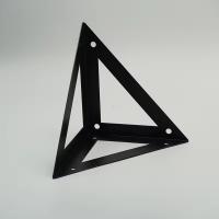 China Triangle Partition Fixed Bracket CNC Machining Wall Support Shelf Bracket for sale