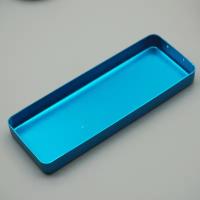 China Custom Aluminum Sheet Metal Fabrication Anodized Metal Stamping Parts for sale