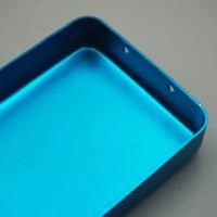 China Custom Aluminum Sheet Metal Fabrication Anodized Metal Stamping Parts for sale