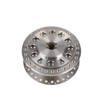 China CNC Machined Metal Pulley Industrial Automation Parts Milling Wire EDM Broaching Type for sale