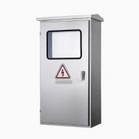 China Customized Weatherproof Metal  Box  Power Stainless Steel Control Cabinet for sale