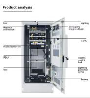 China Factory Customized Waterproof Enclosu Ip55 Telecom Ups Cabinet Outdoor Electrical Air Conditioner Cabinet for sale