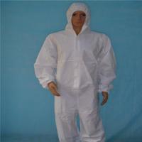 China Biodegradable Fluid Resistant Gowns , Full Body Chemical Protective Coveralls for sale